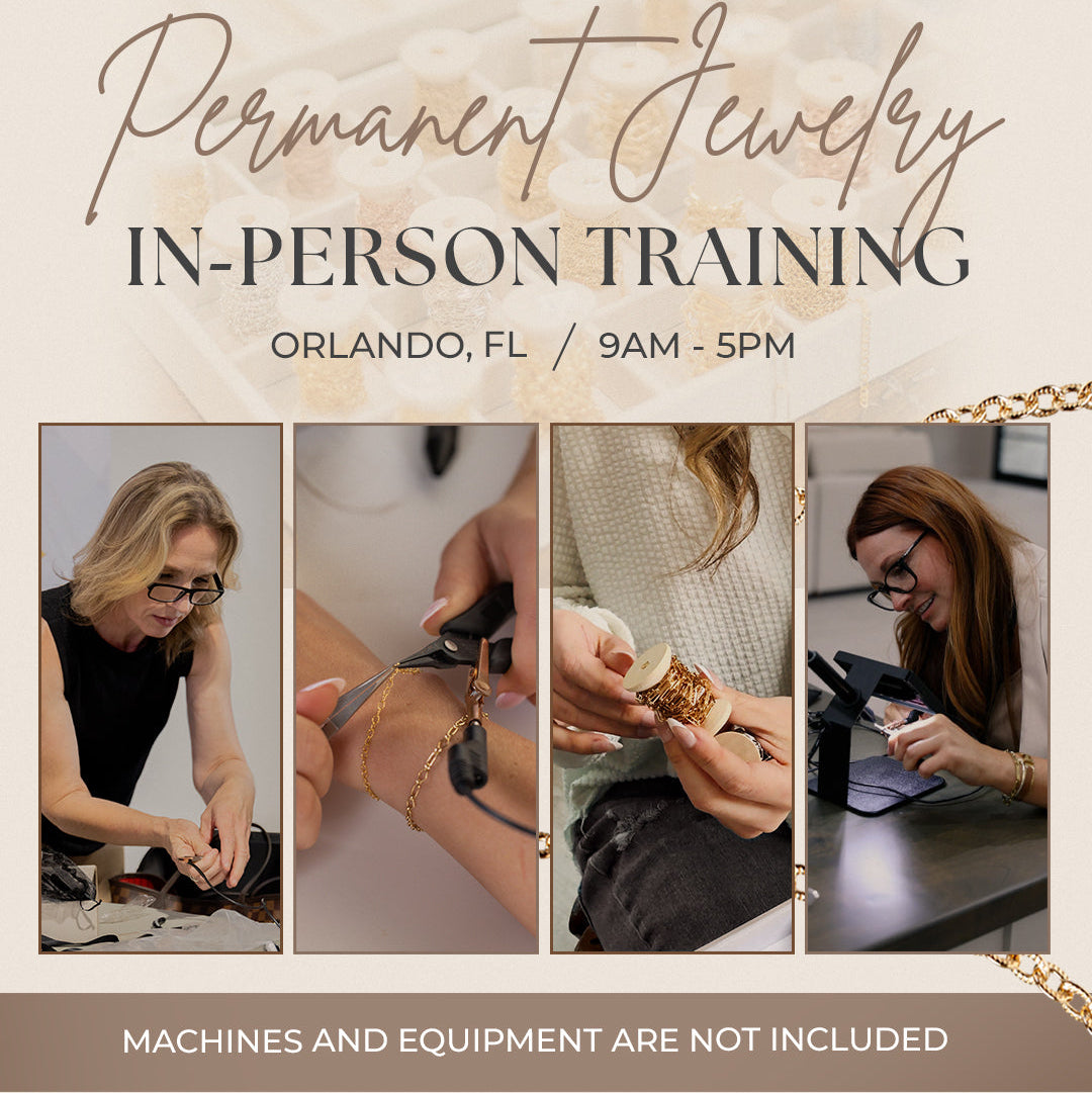 Permanent Jewelry In-Person Training: Training ONLY – LINKED Permanent ...