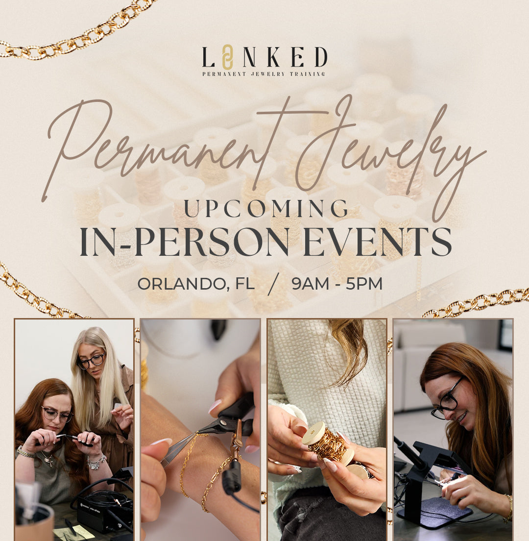 Permanent Jewelry In-Person Training: Full Kit – LINKED Permanent ...