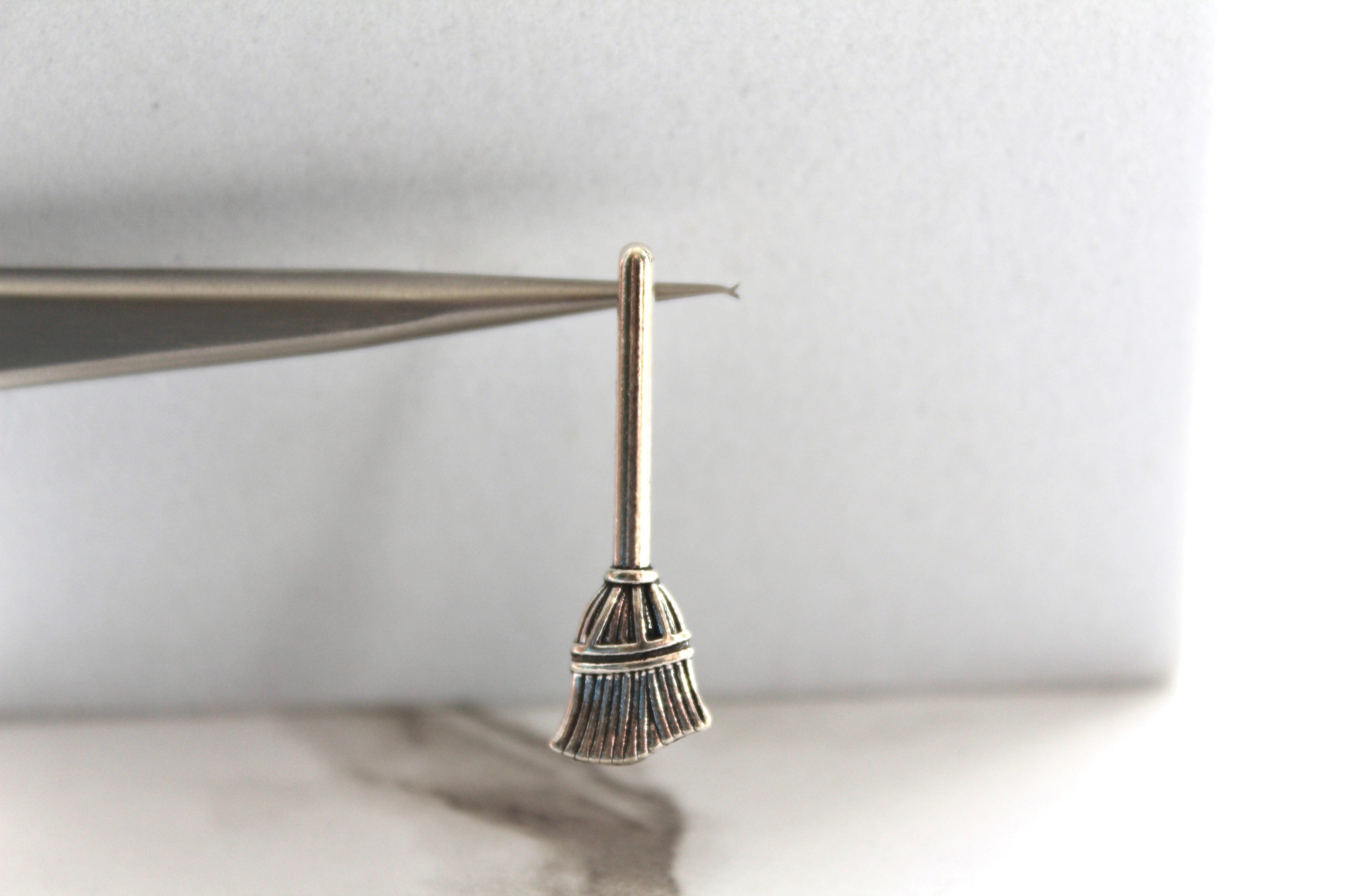 Broomstick Charm - Silver Plated – LINKED Permanent Jewelry Training ...