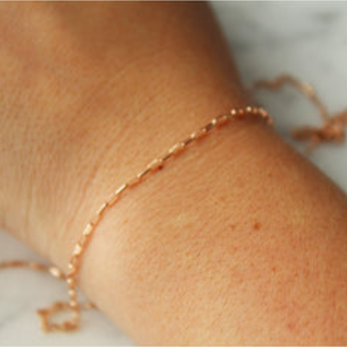 Hadley - 14K Gold Filled (Rose) – LINKED Permanent Jewelry Training ...